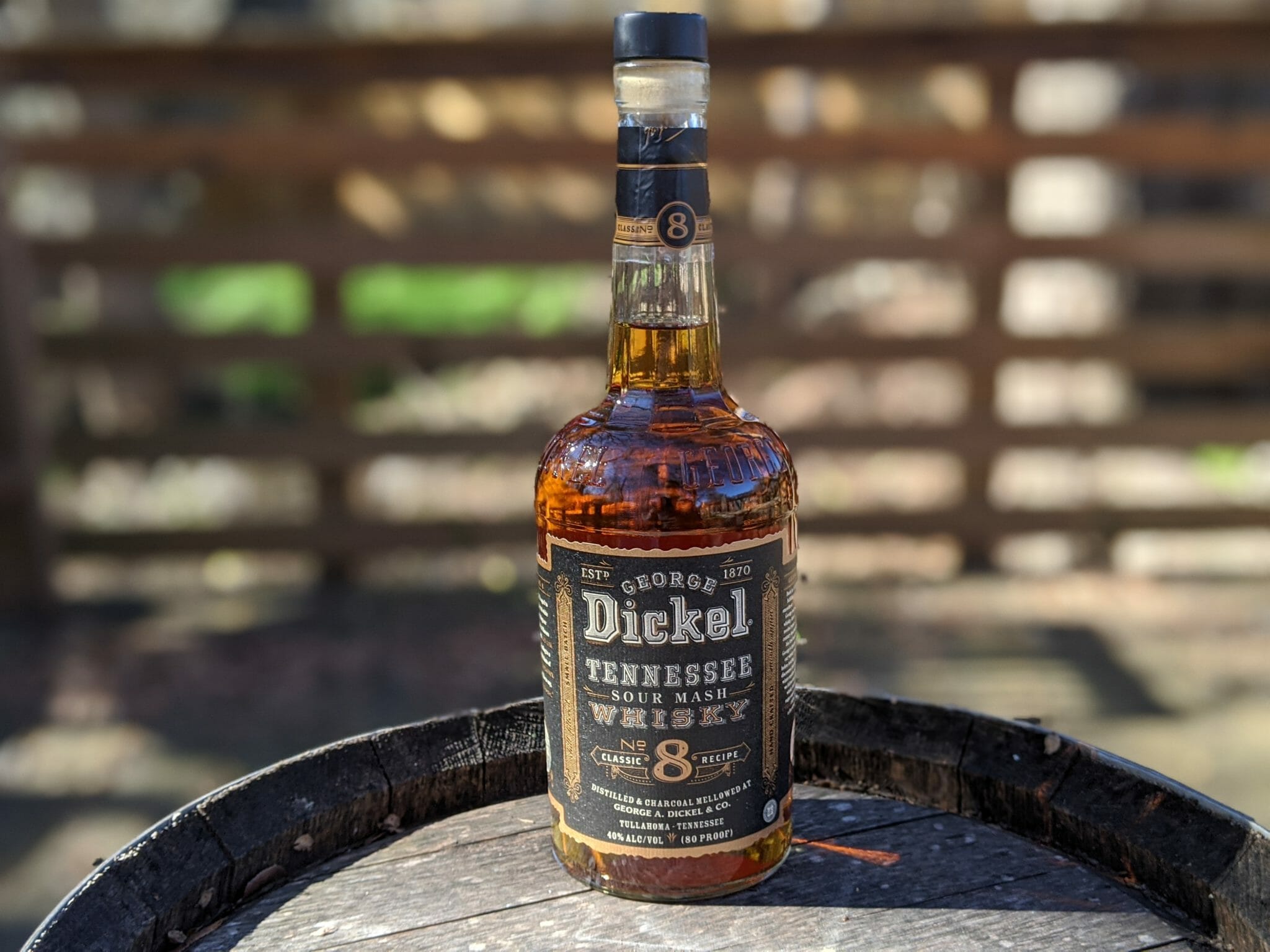 Whiskey Review: George Dickel Classic No. 8 Tennessee Sour Mash Whisky ...
