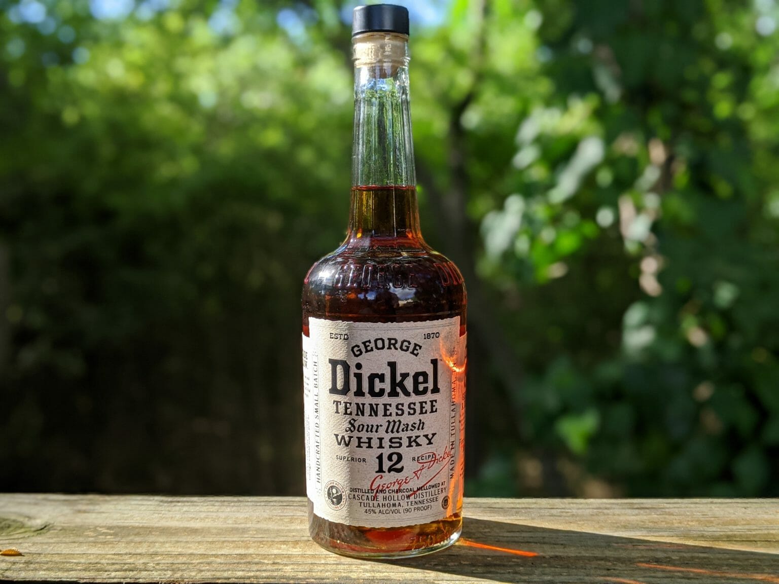 Whiskey Review: George Dickel No. 12 Tennessee Sour Mash Whisky ...