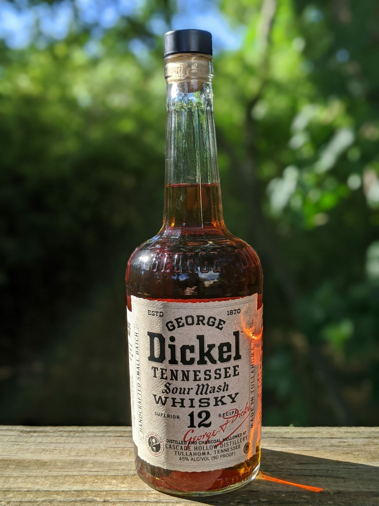 Whiskey Review: George Dickel No. 12 Tennessee Sour Mash Whisky ...