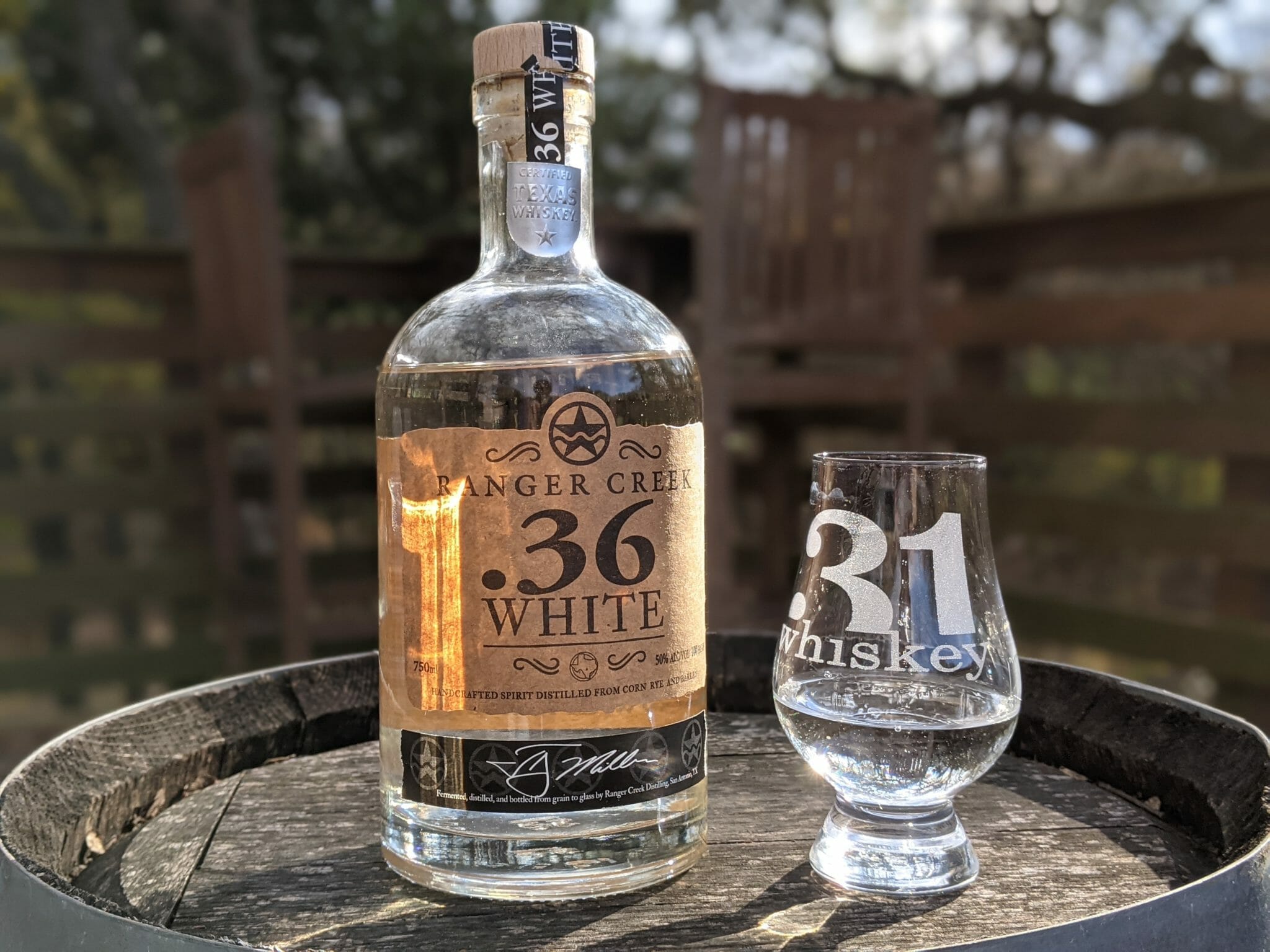 Whiskey Review: Ranger Creek .36 White Dog Whiskey – Thirty-One Whiskey