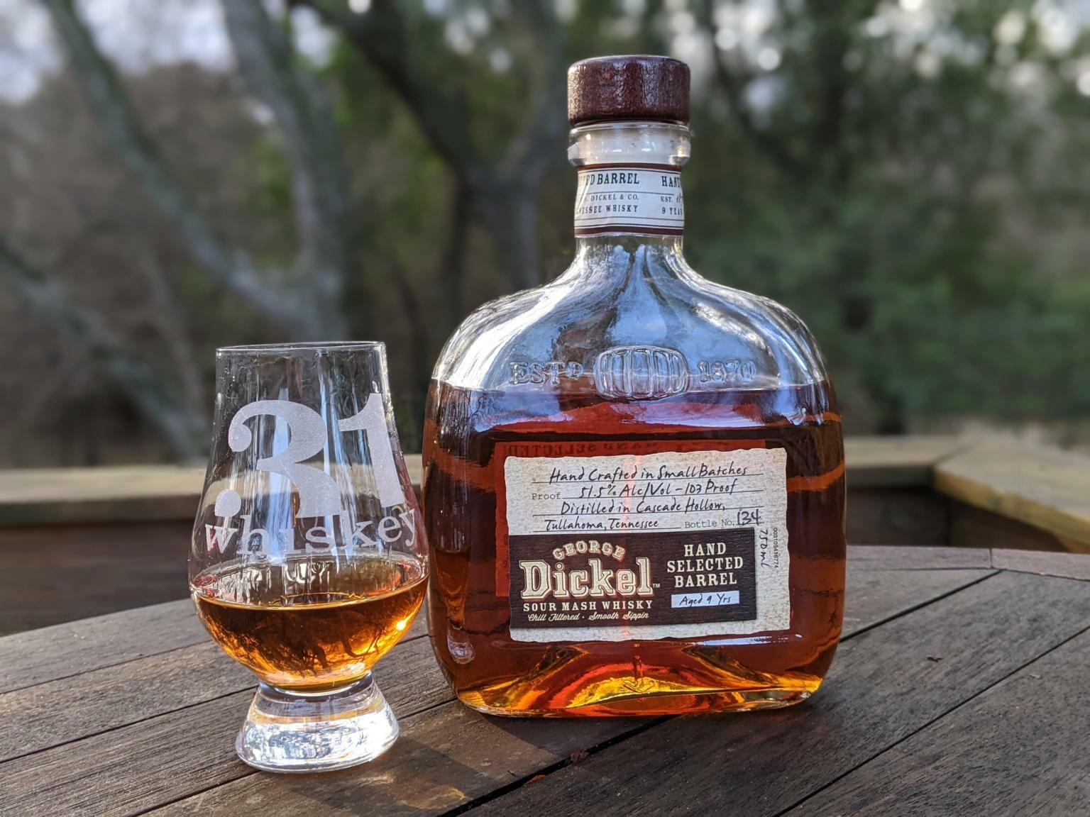 Whiskey Review: George Dickel 9 Year Single Barrel Select – Thirty-One ...