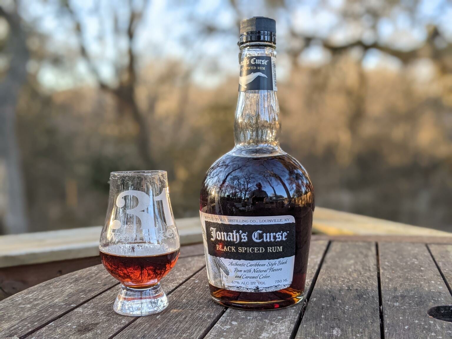 Rum Review: Jonah’s Curse Black Spiced Rum – Thirty-One Whiskey