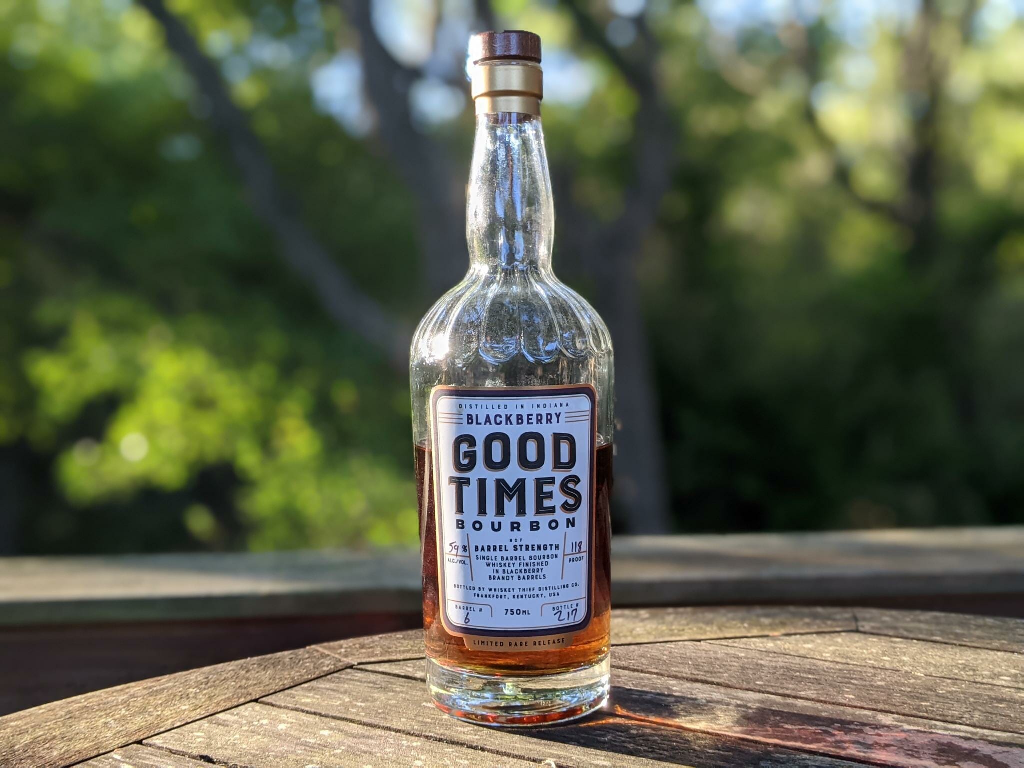 Whiskey Review: Good Times Barrel Strength Blackberry Finished Bourbon ...