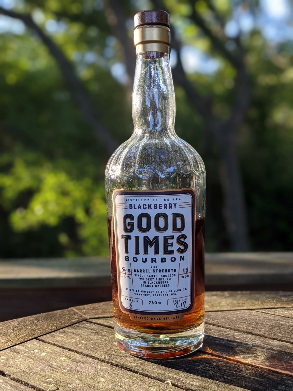 Whiskey Review: Good Times Barrel Strength Blackberry Finished Bourbon ...