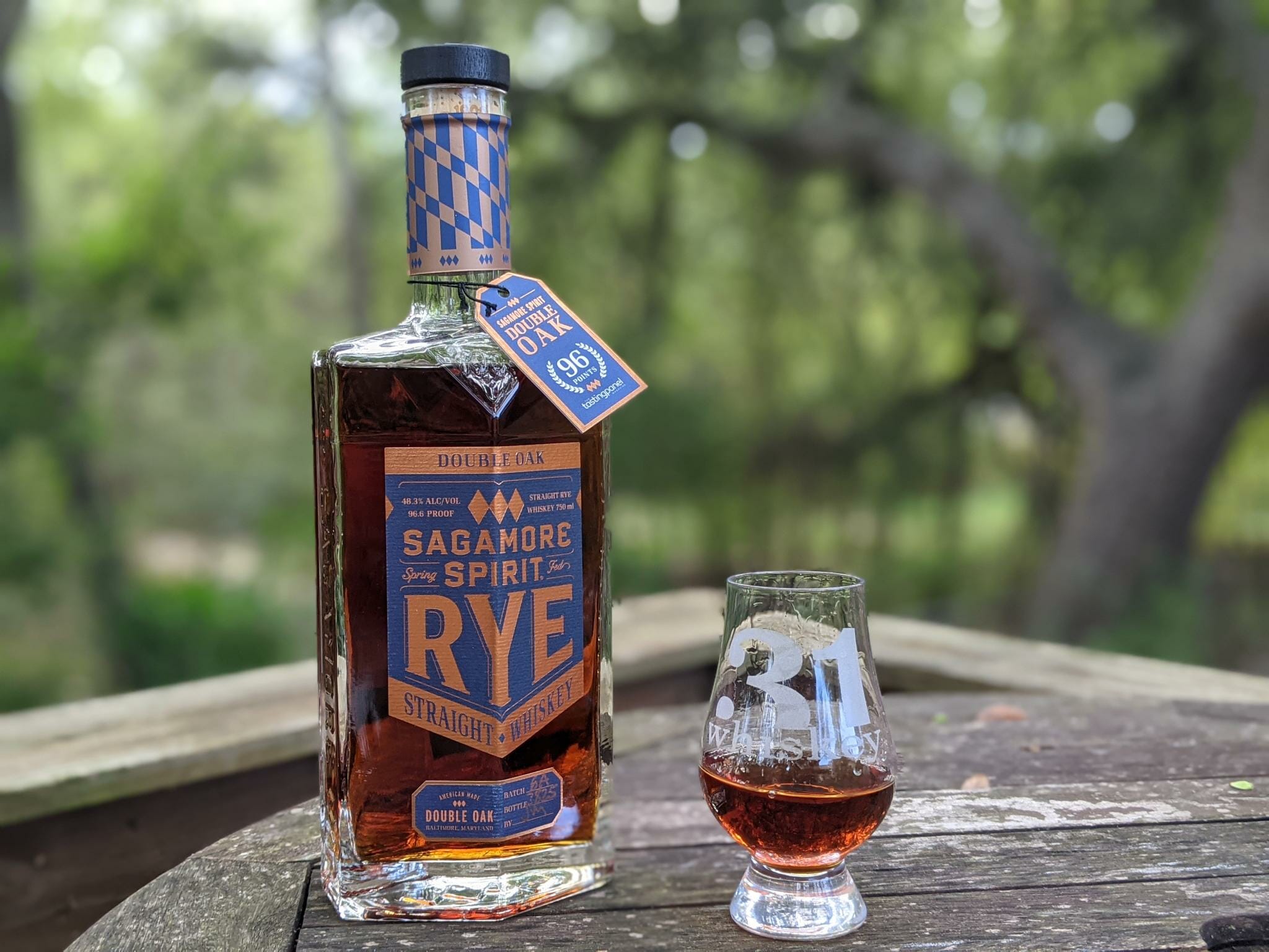 Whiskey Review: Sagamore Spirit Double Oak Rye Whiskey – Thirty-One Whiskey