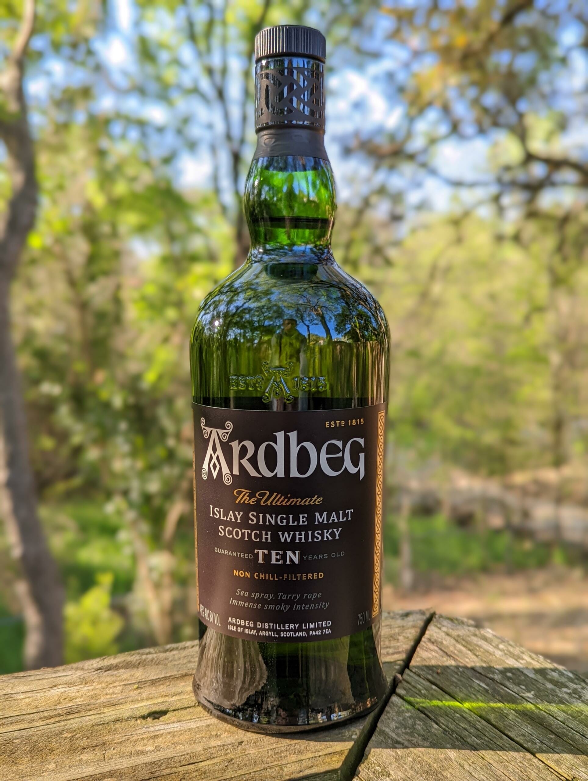 Whiskey Review: Ardbeg Ten Years Old Single Malt Scotch Whisky – Thirty ...