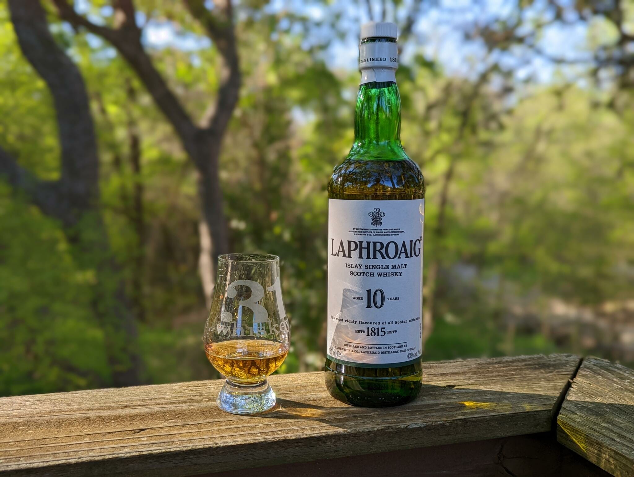 Whiskey Review: Laphroaig 10 Year Old Single Malt Scotch Whisky ...