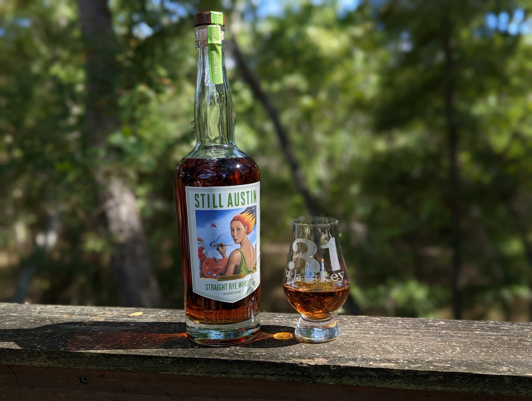 Whiskey Review: Still Austin “The Artist” Straight Rye Whiskey – Thirty ...