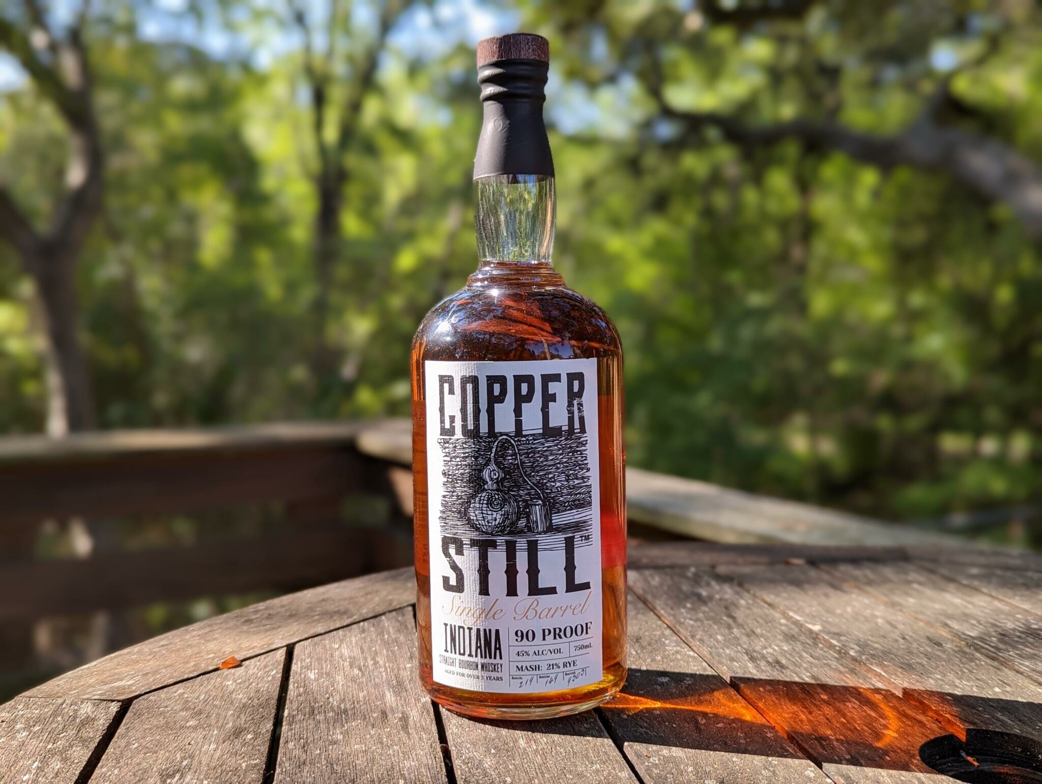 Whiskey Review: Copper Still Single Barrel Indiana Straight Bourbon ...