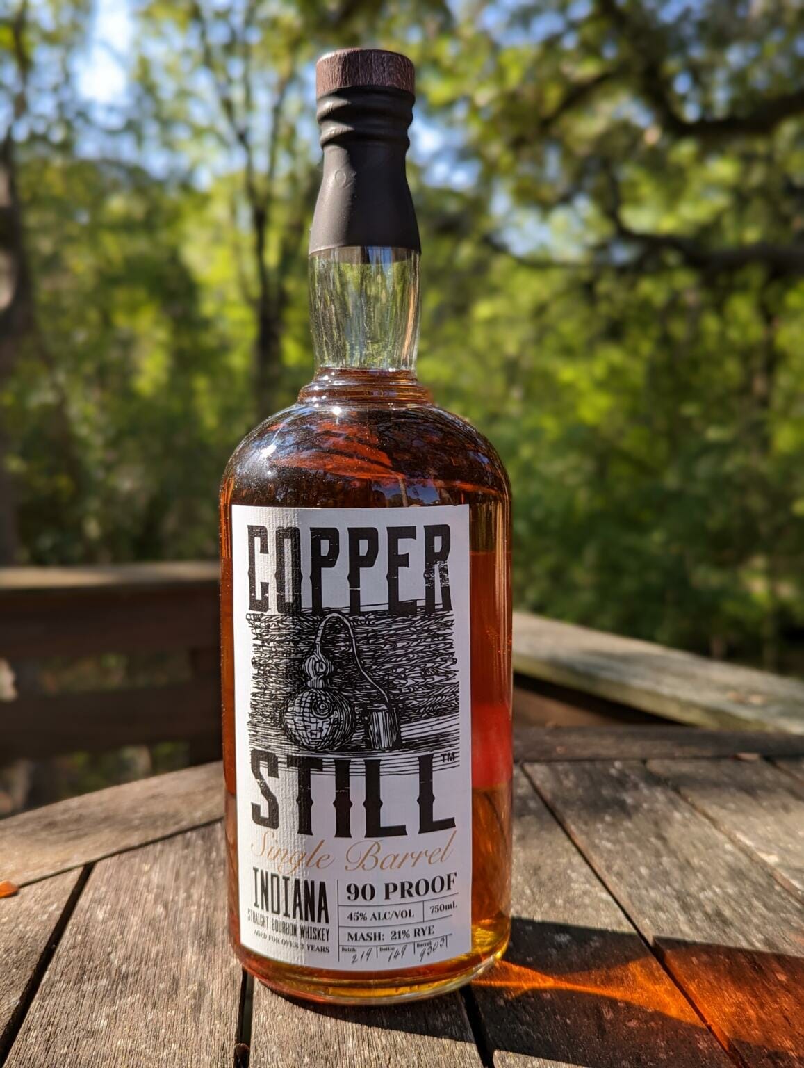 Whiskey Review: Copper Still Single Barrel Indiana Straight Bourbon ...