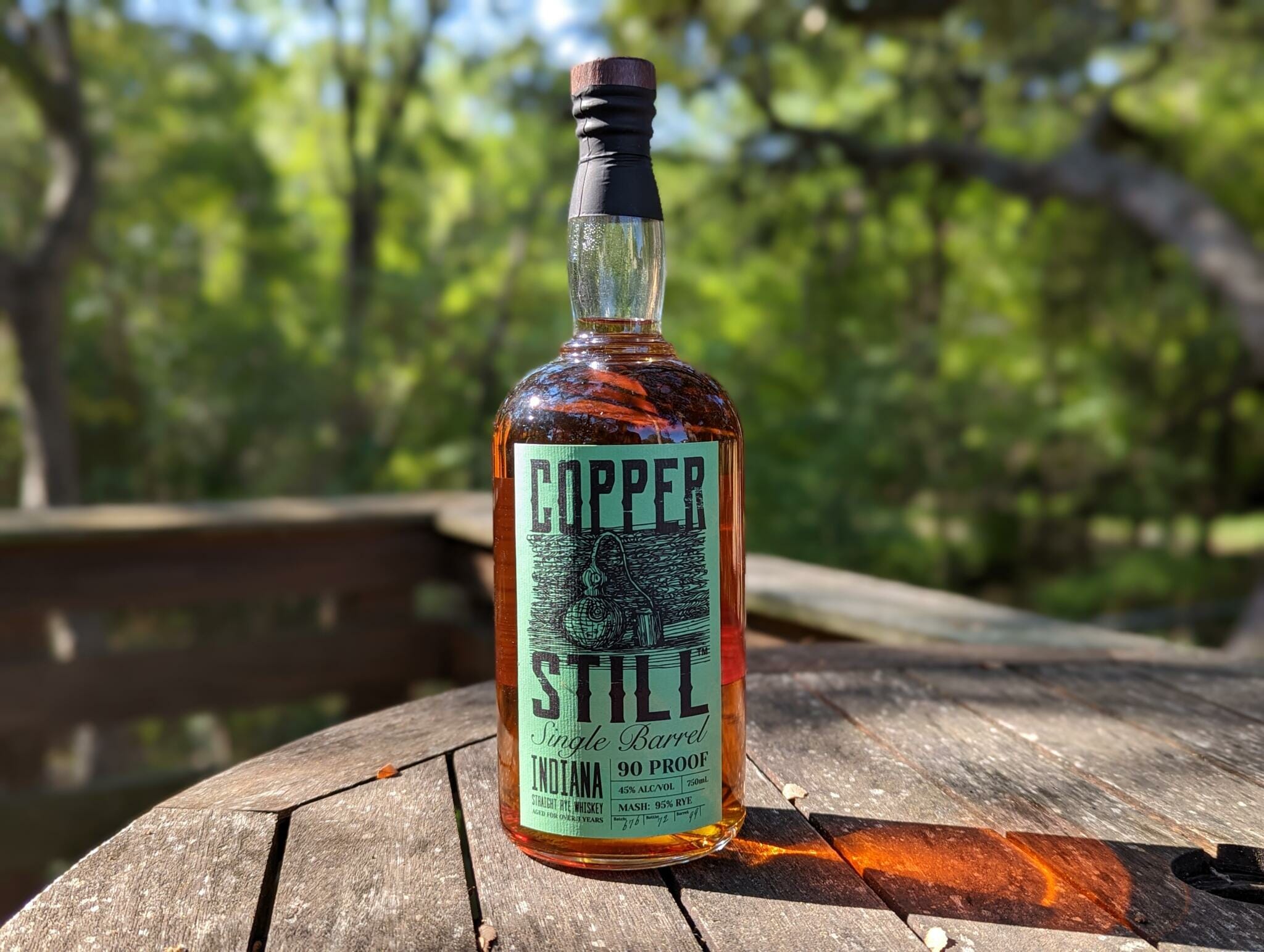 Whiskey Review: Copper Still Single Barrel Indiana Straight Rye Whiskey ...