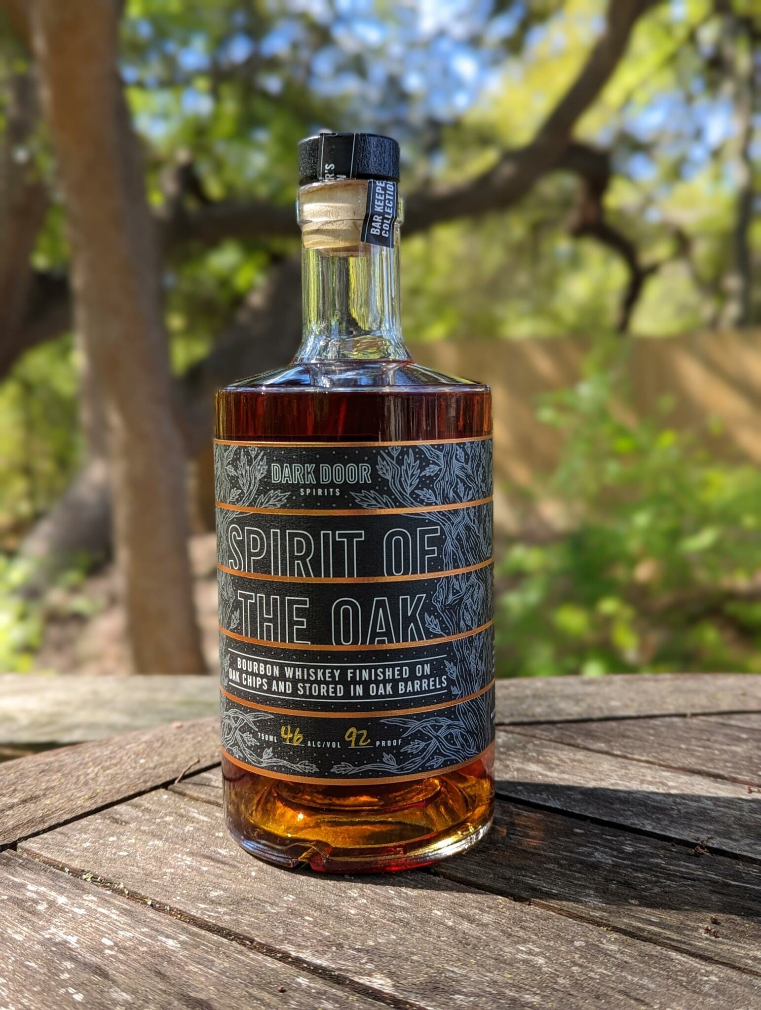 Whiskey Review: Dark Door Spirit of the Oak Bourbon Whiskey – Thirty ...