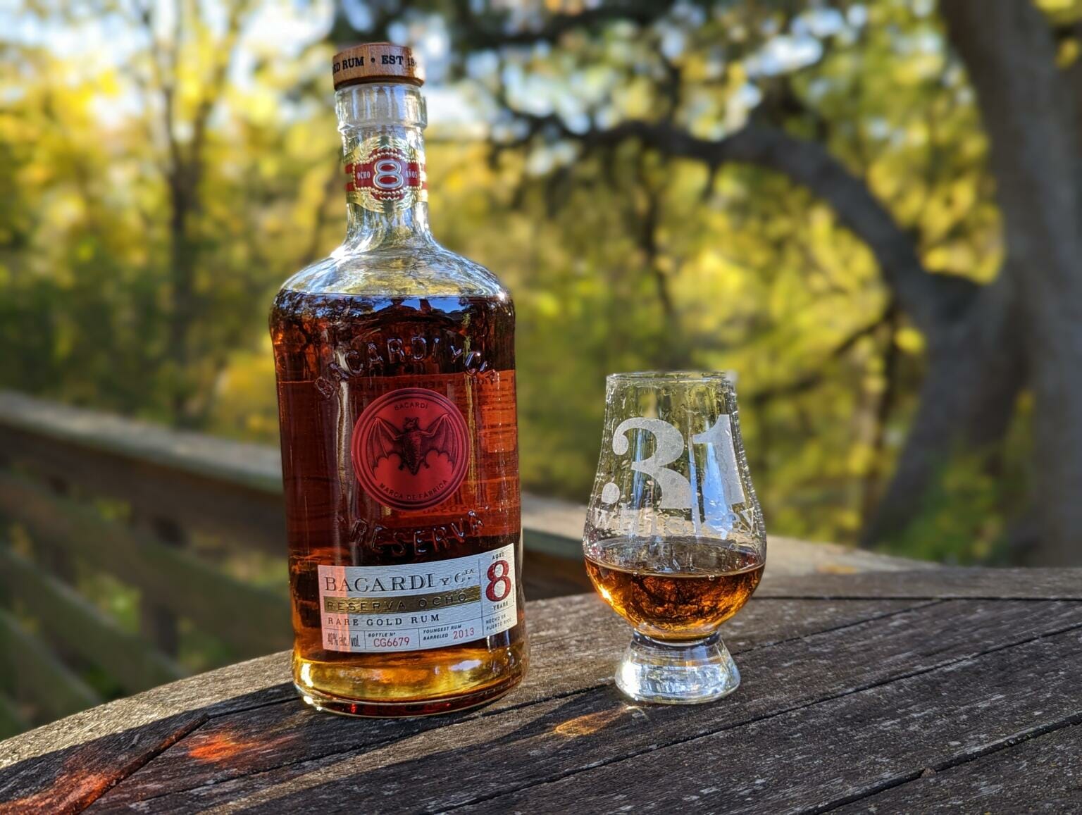 Rum Review: Bacardi Reserva Ocho Rum – Thirty-One Whiskey