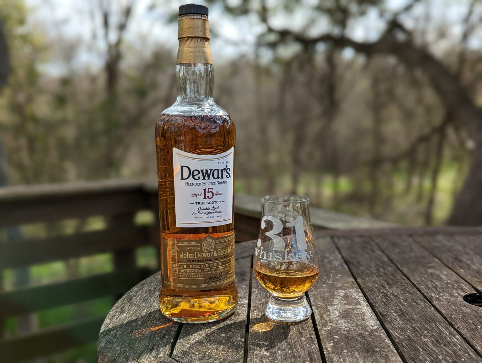 Whisky Review: Dewar’s 15 Year Old Blended Whisky – Thirty-One Whiskey