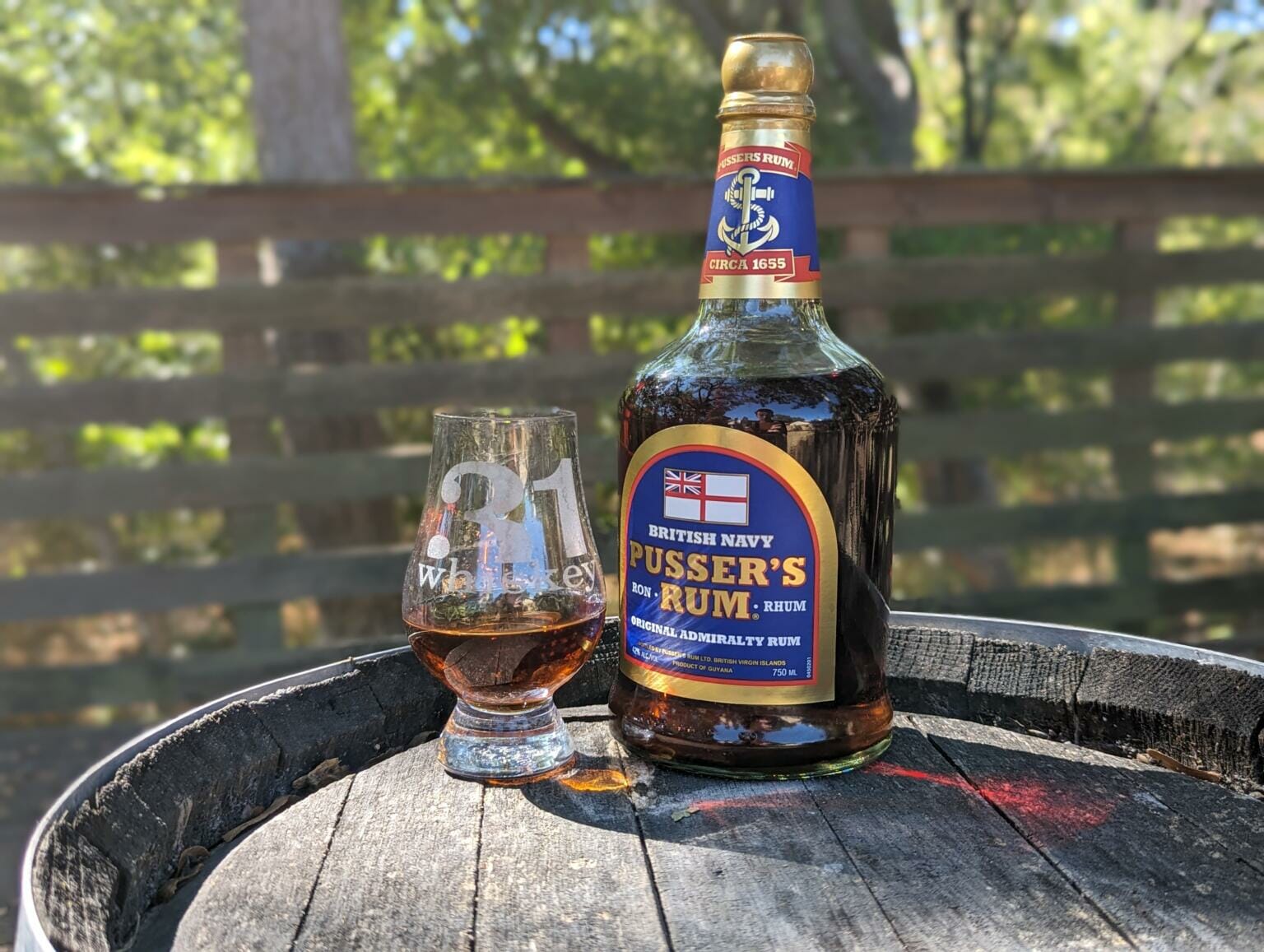 Review: Pusser’s Rum Blue Label Original Admiralty Rum – Thirty-One Whiskey