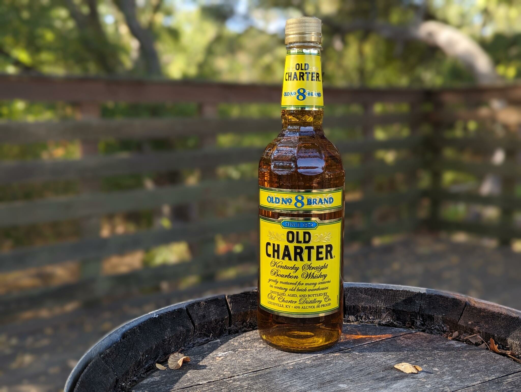 Whiskey Review: Old Charter Kentucky Straight Bourbon Whiskey – Thirty ...