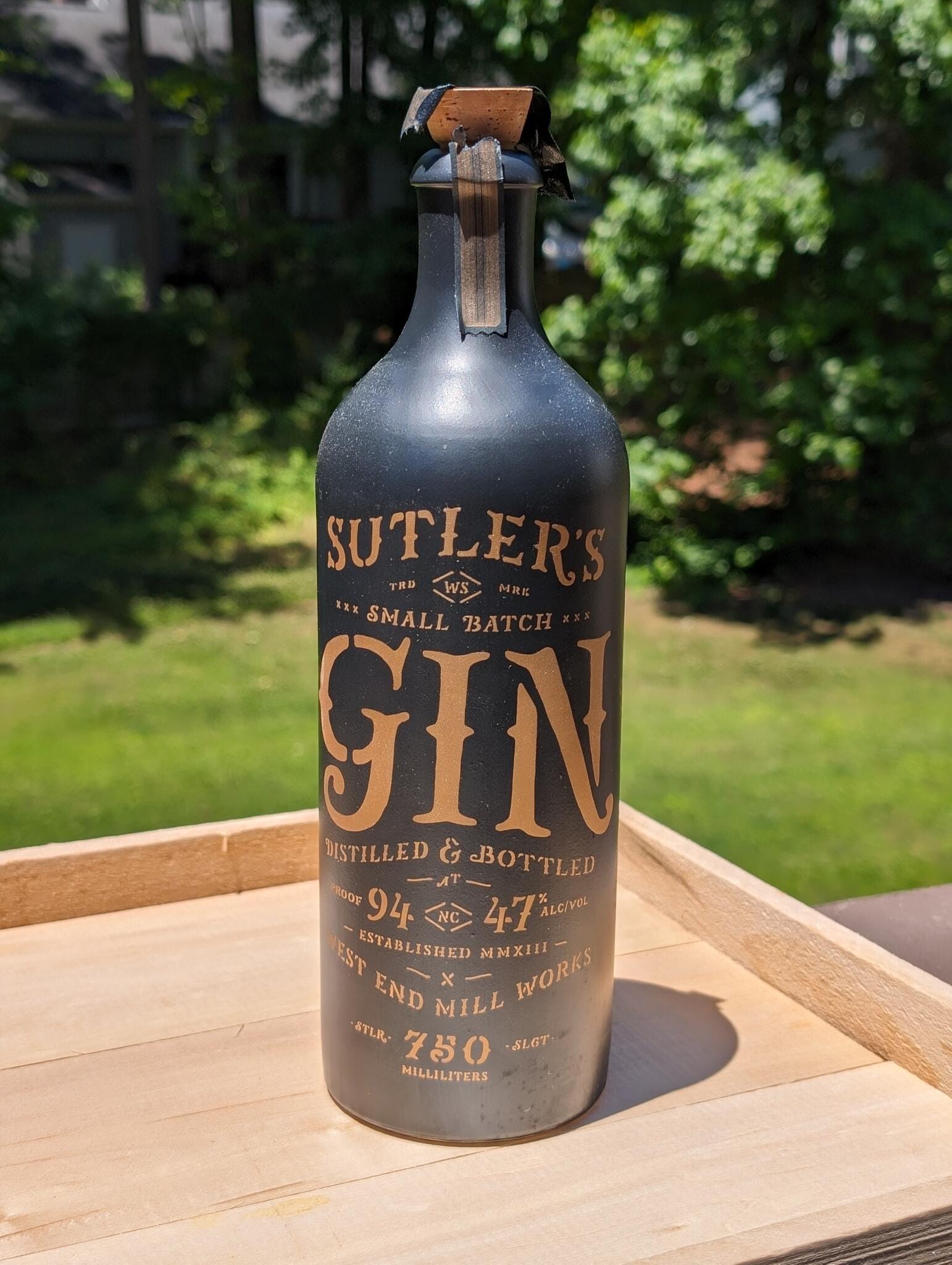 Review: Sutler’s Spirit Co. Gin – Thirty-One Whiskey