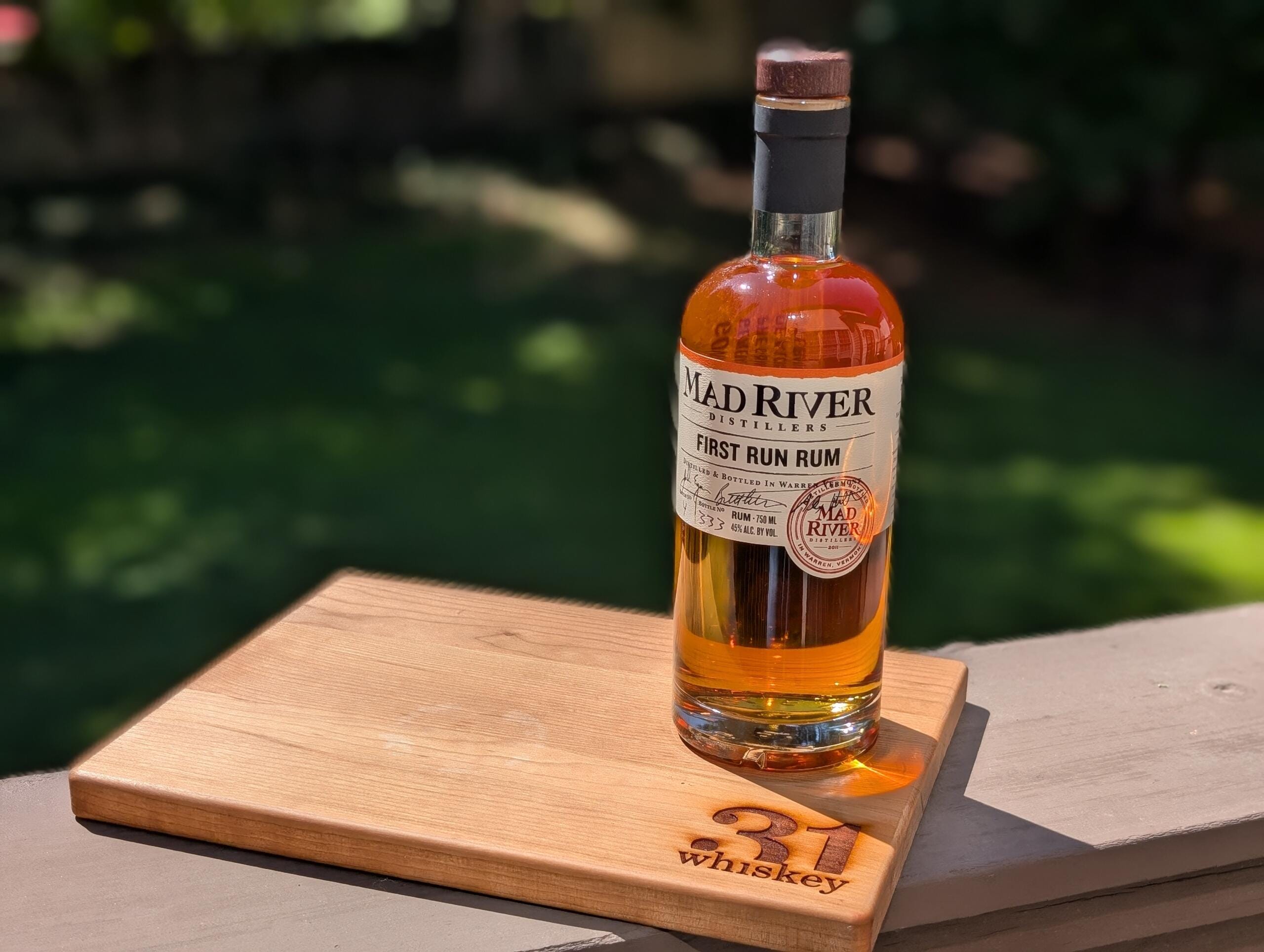 Review: Mad River Distillers First Run Rum – Thirty-One Whiskey