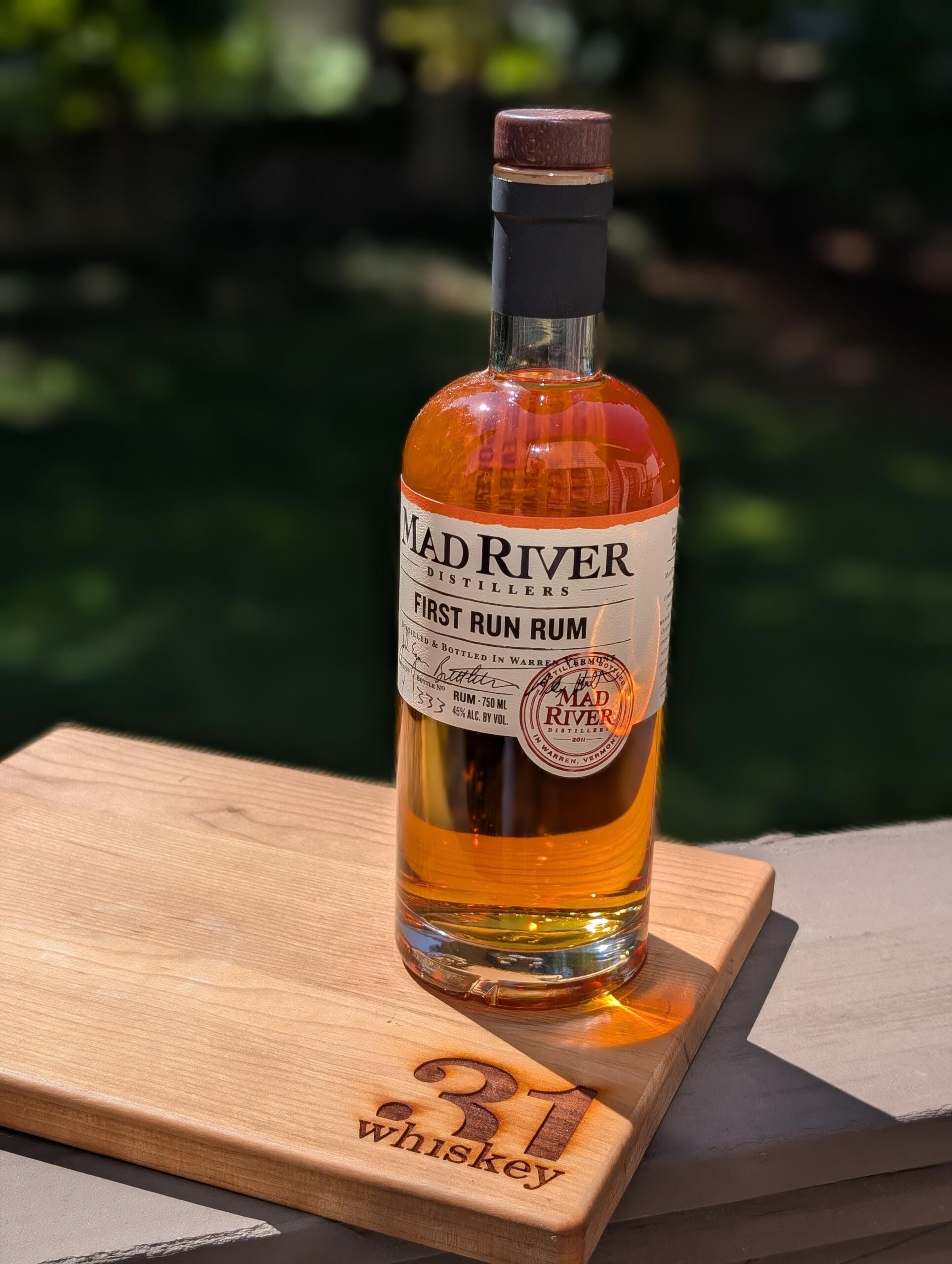 Review: Mad River Distillers First Run Rum – Thirty-One Whiskey