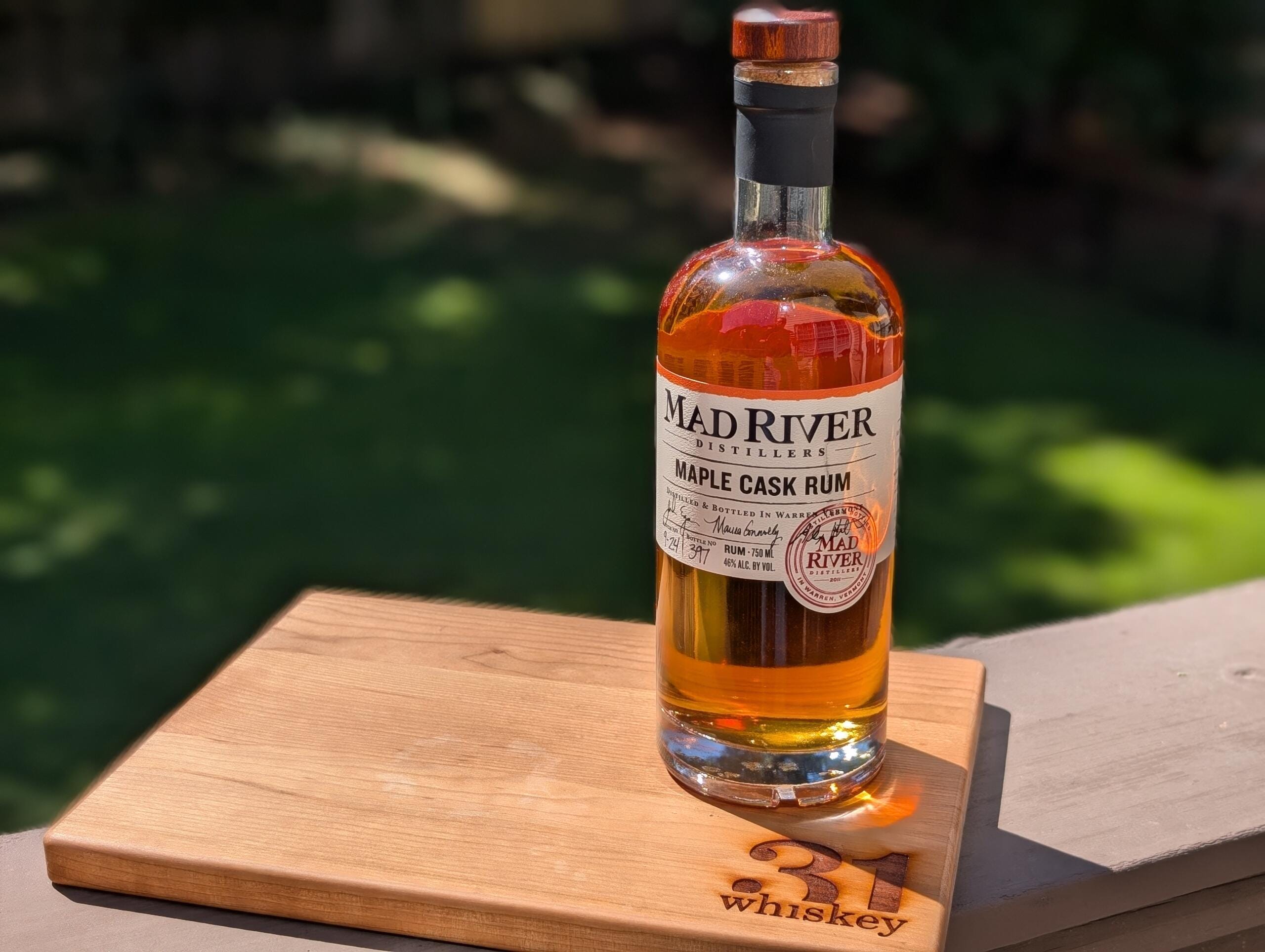 Review: Mad River Distillers Maple Cask Rum – Thirty-One Whiskey