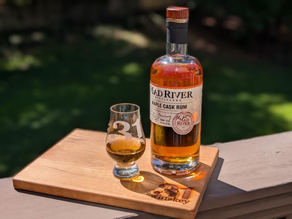 Review: Mad River Distillers Maple Cask Rum – Thirty-One Whiskey