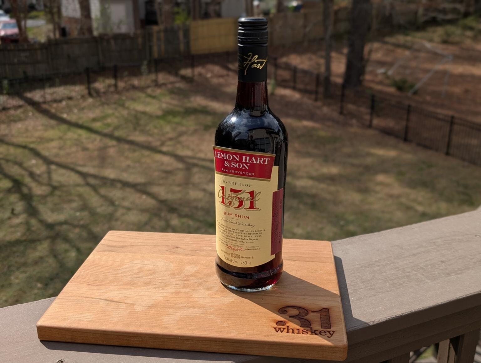 Review: Lemon Hart Rum 151 – Thirty-One Whiskey