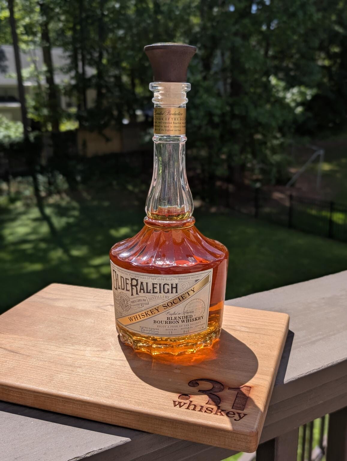 Whiskey Review: Olde Raleigh Whiskey Society Blended Bourbon Whiskey ...